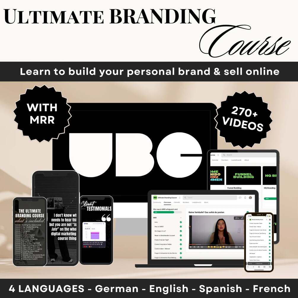 The Ultimate Branding Course (MRR)