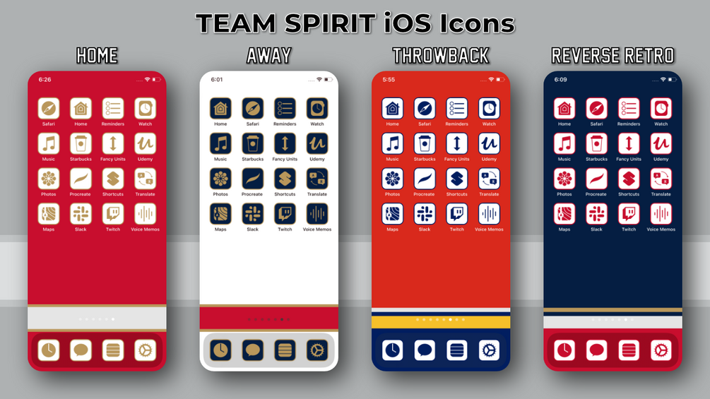 Florida Team Spirit iOS Icons