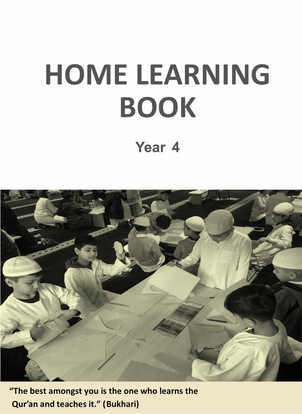 HOME LEARNING BOOK – Year 4 | Boost Confidence & Skills at Home!