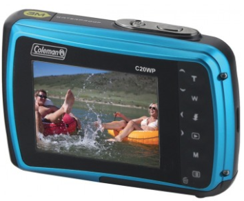 COLEMAN 18.0-Megapixel Xtreme HD Waterproof Digital Camera (Blue)