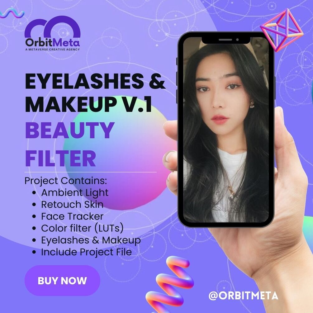 FREE! Eyelashes + Natural Makeup Beauty Filter | Spark AR | Instagram ...