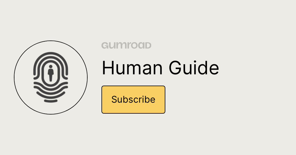Human Guide