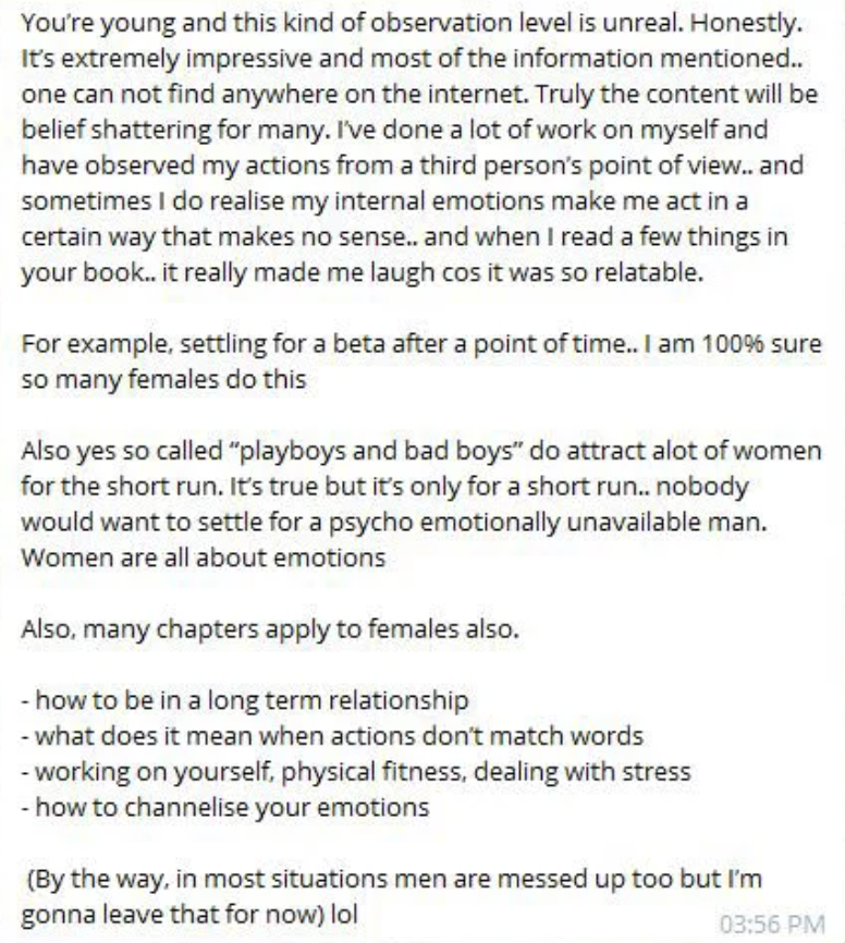 The Art Of Being A Man