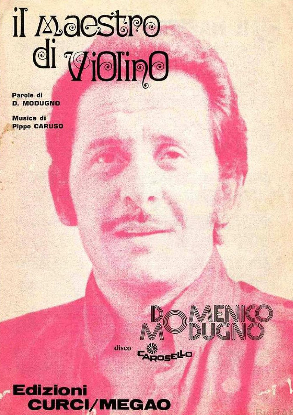 Domenico Modugno - Il maestro di violino