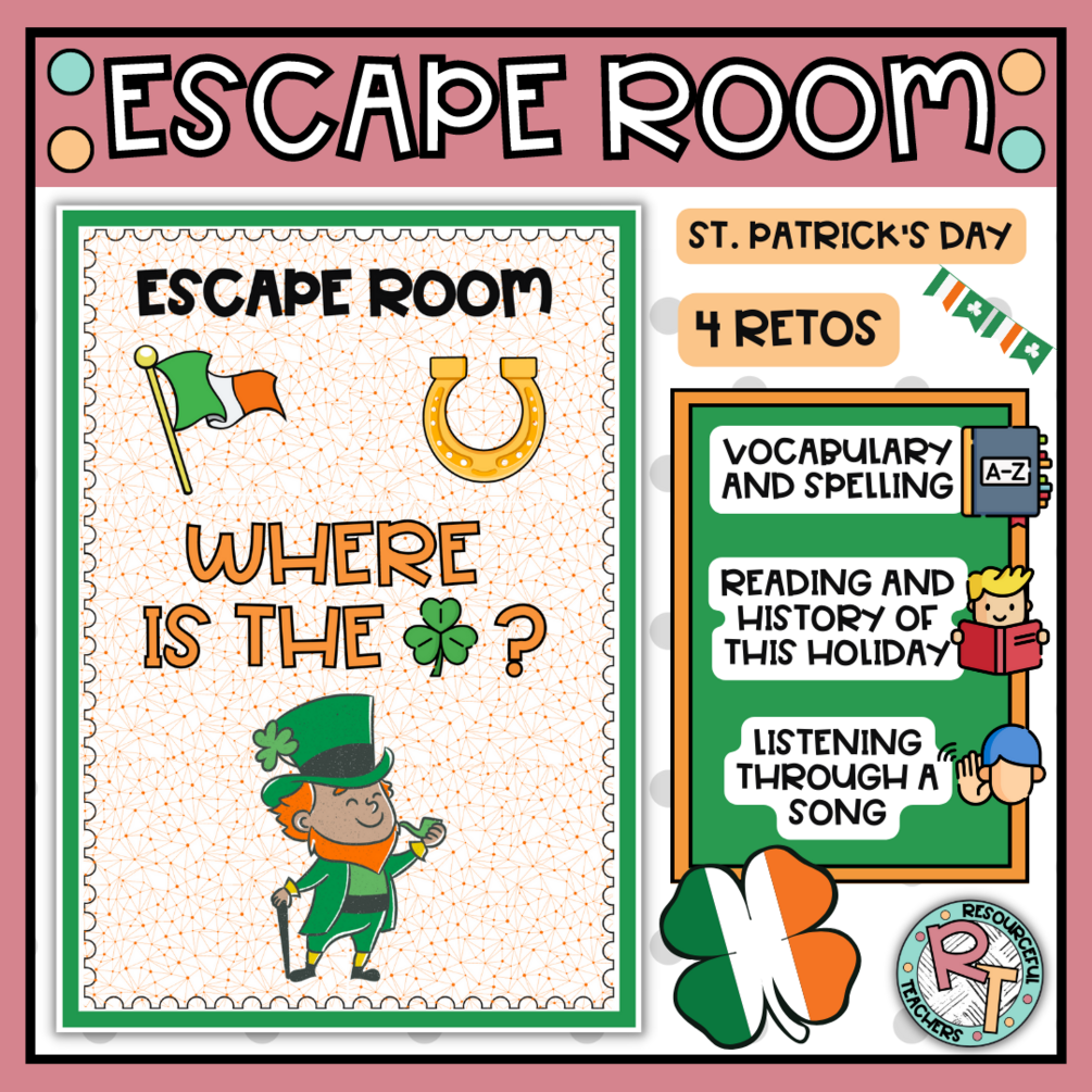 ESCAPE ROOM ST. PATRICK'S DAY