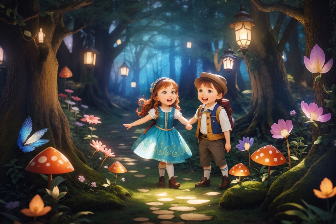 "The Enchanted Forest Adventure: A Tale of Whimsy and Friendship"