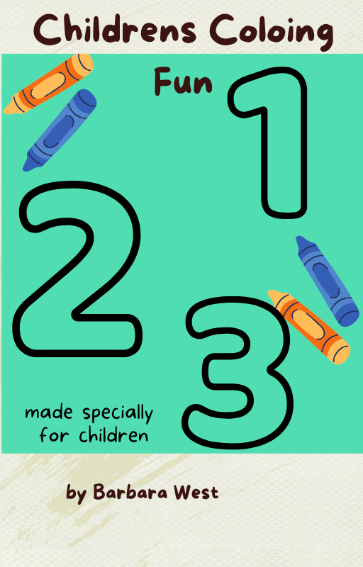 Tiny Tots Number Coloring Book