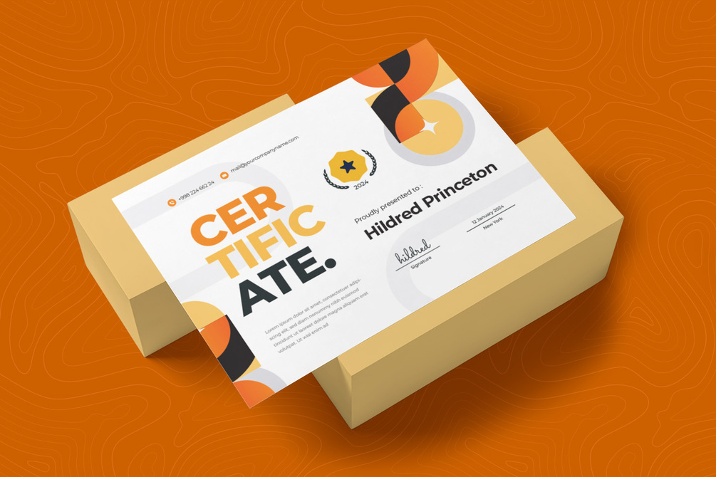 Modern Geo Certificate