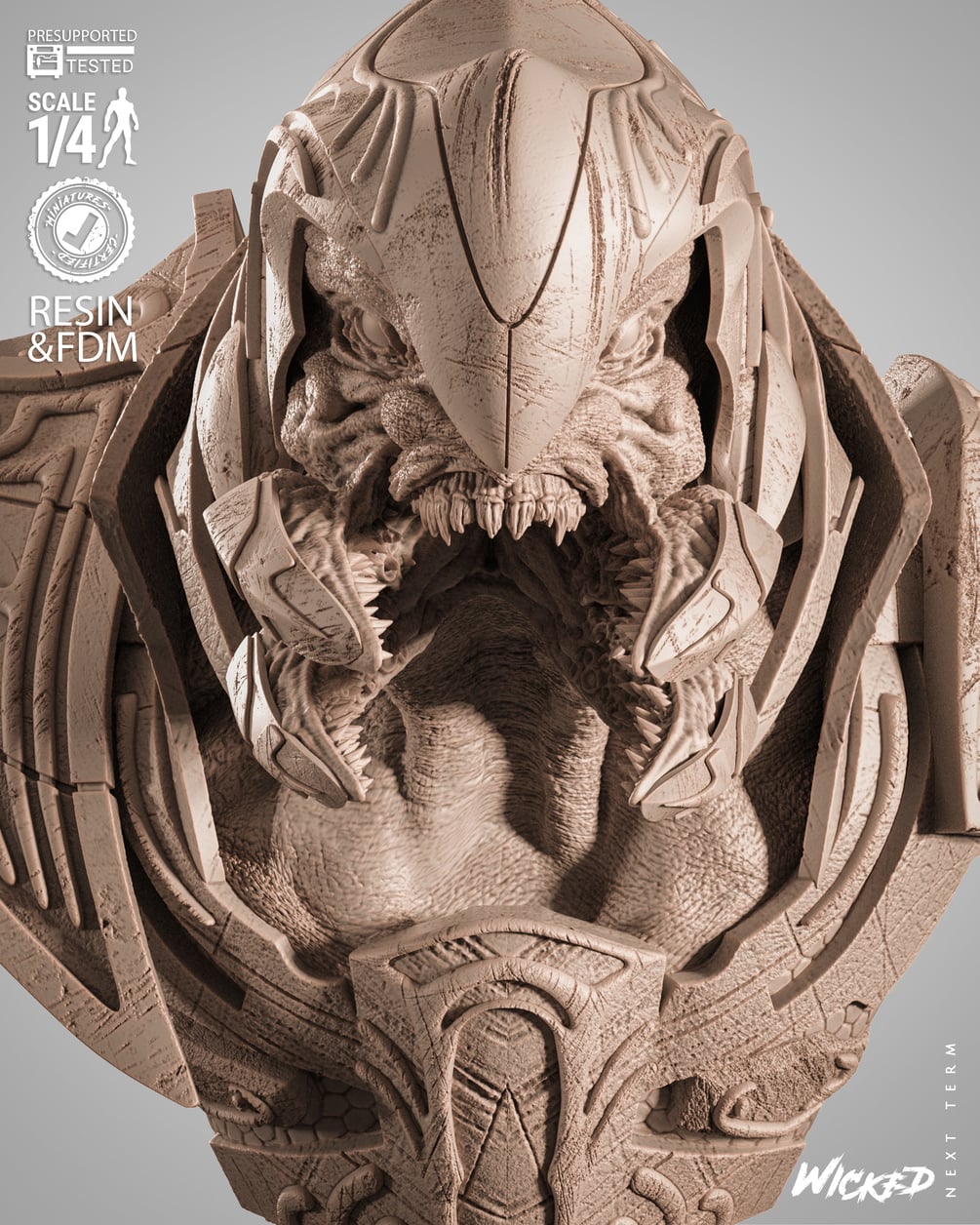 Wicked Video Games The Arbiter Portrait Bust: Tested and ready for 3D ...