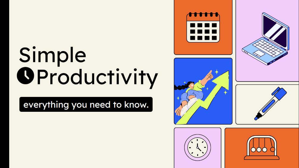The Simple Productivity Handbook