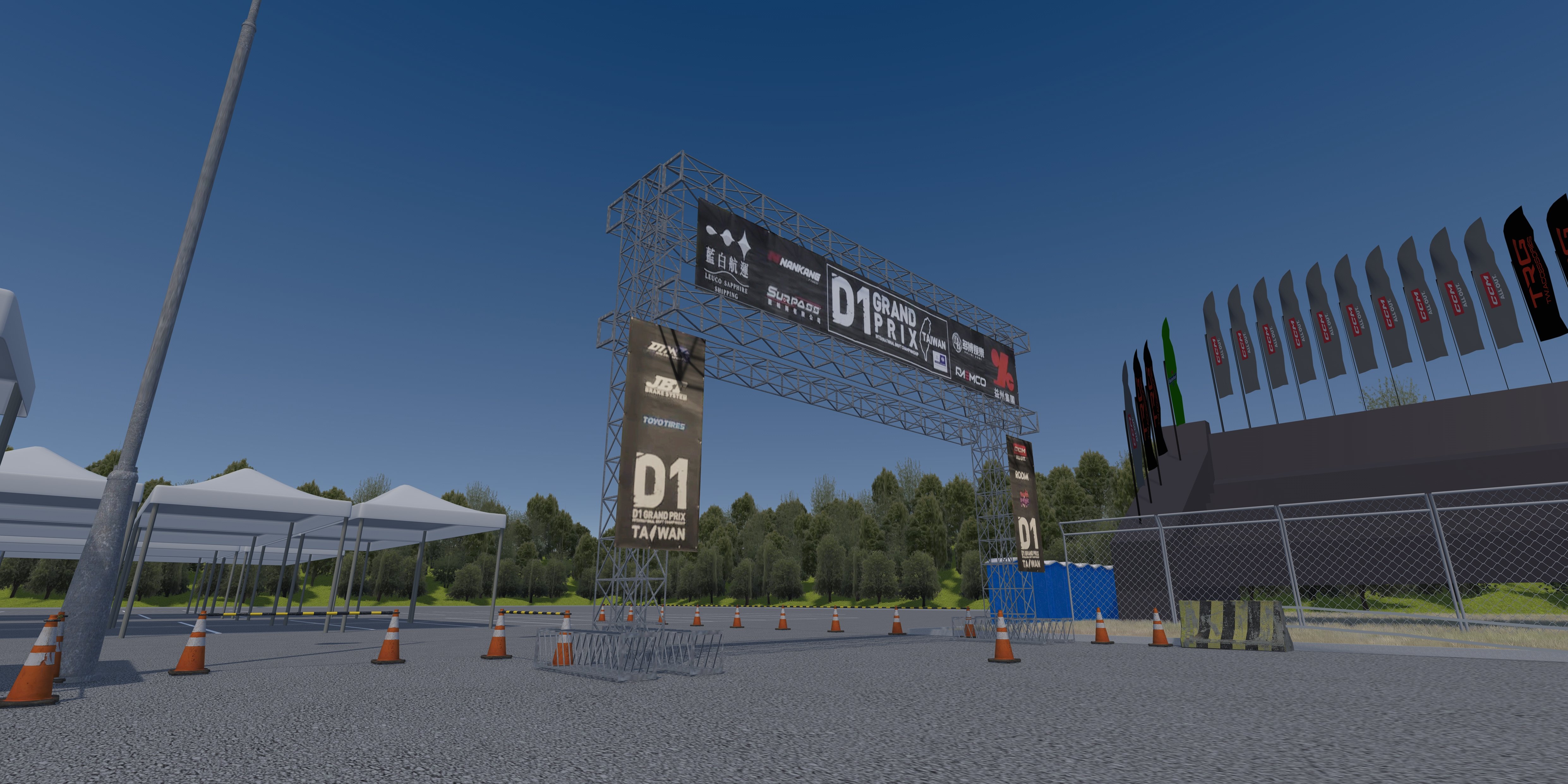 Assetto Corsa MAP D1GP_Taiwan_Dapeng Bay_2023