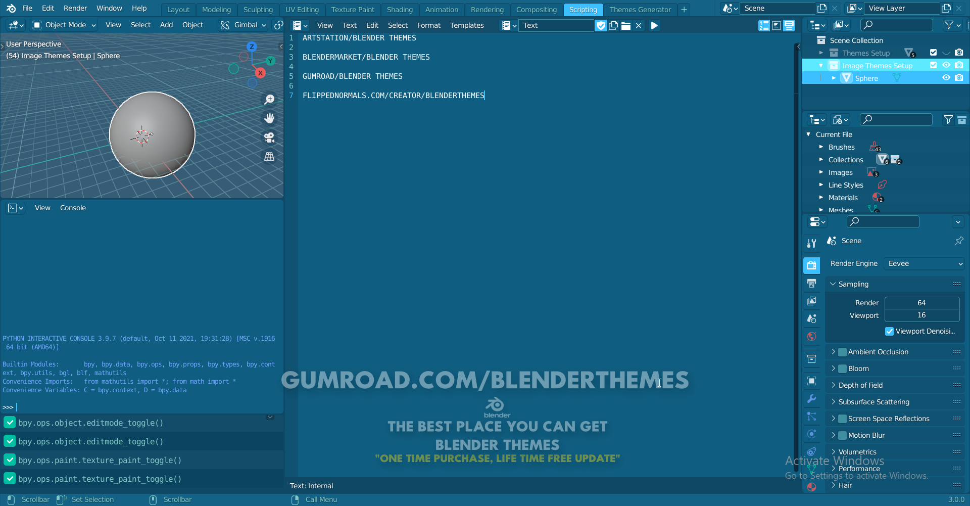 Blender Themes 0076