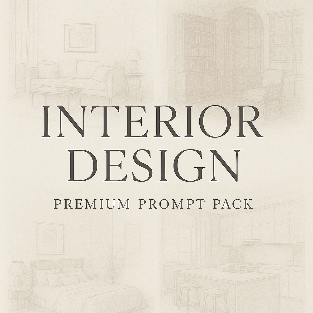 Interior Design Premium Prompt Pack
