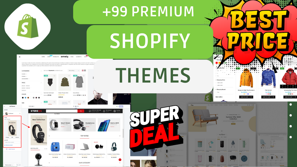 99+ Shopify Themes: Build the Perfect Online Store