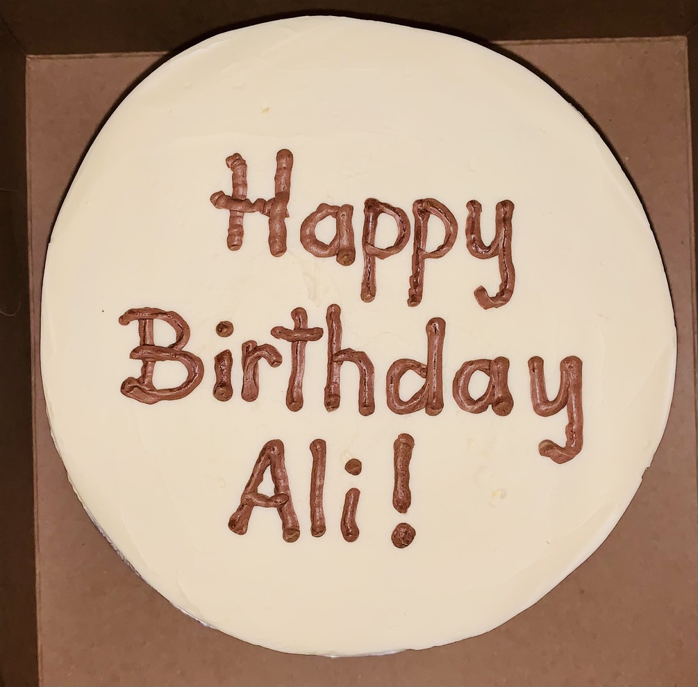 Layered Vanilla Chocolate Cake