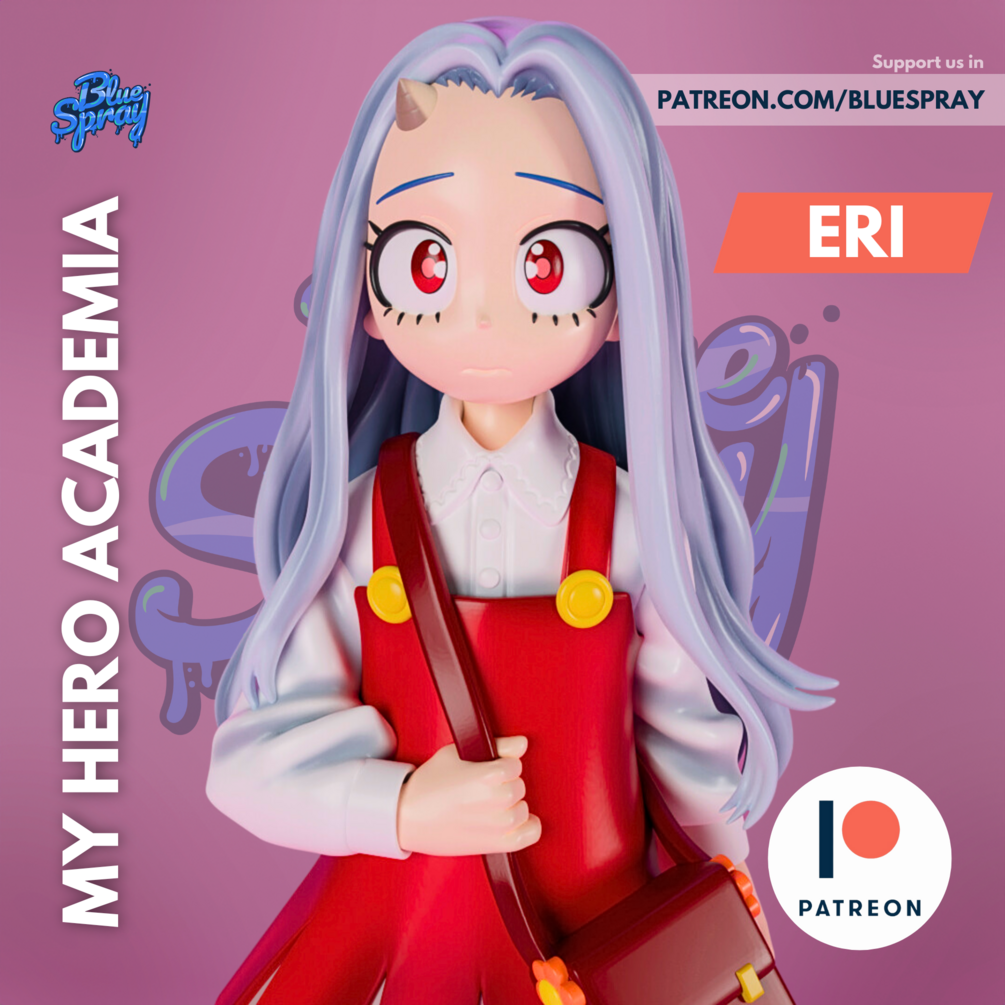 Eri Sculpture (My Hero Academia) - BlueSpray3D Models