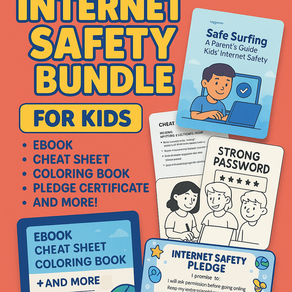 🌐 Internet Safety for Kids Bundle – Stay Safe, Stay Smart 🌐