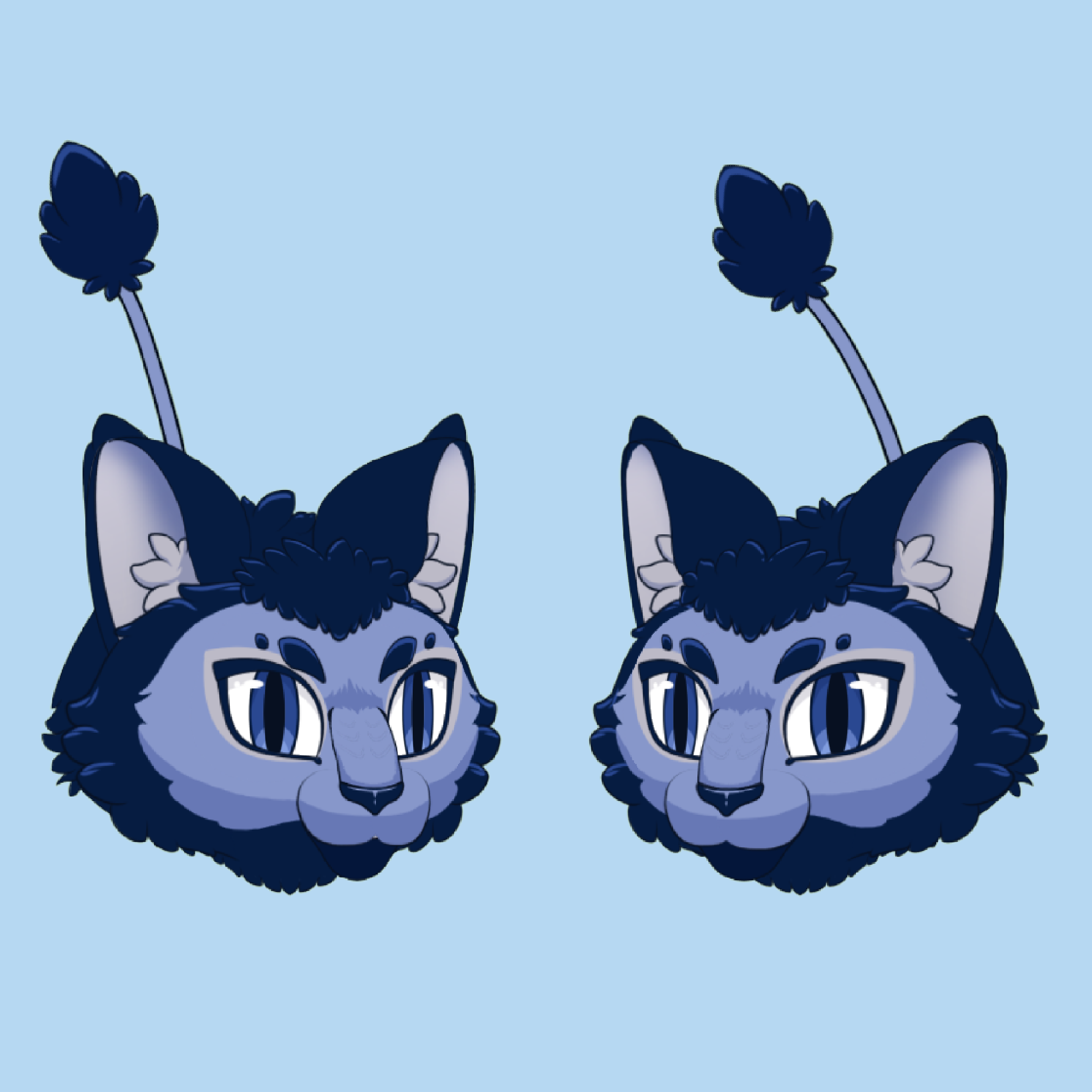 Cat Furry Live2D Face Rig