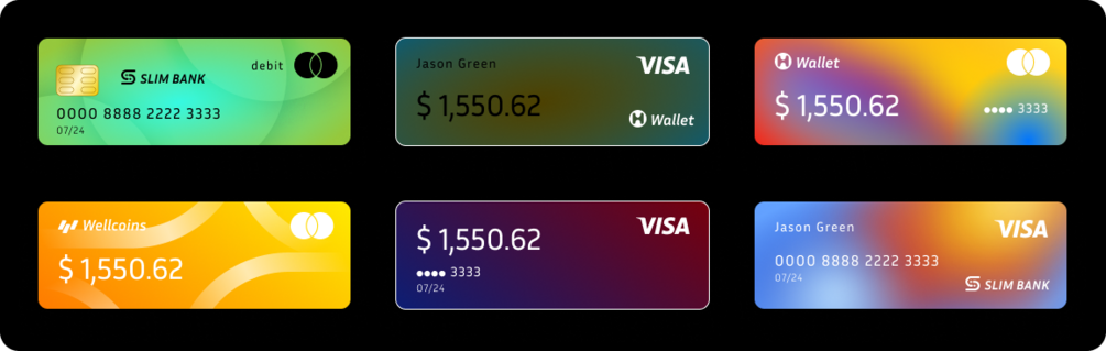 banking credit card finance figma template