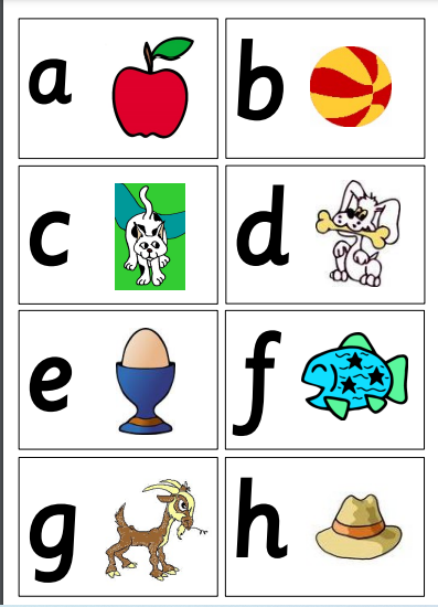 Printable Alphabet – Back to Back Version