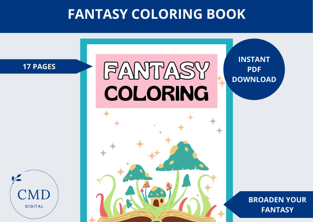 Children Fantasy Coloring Book