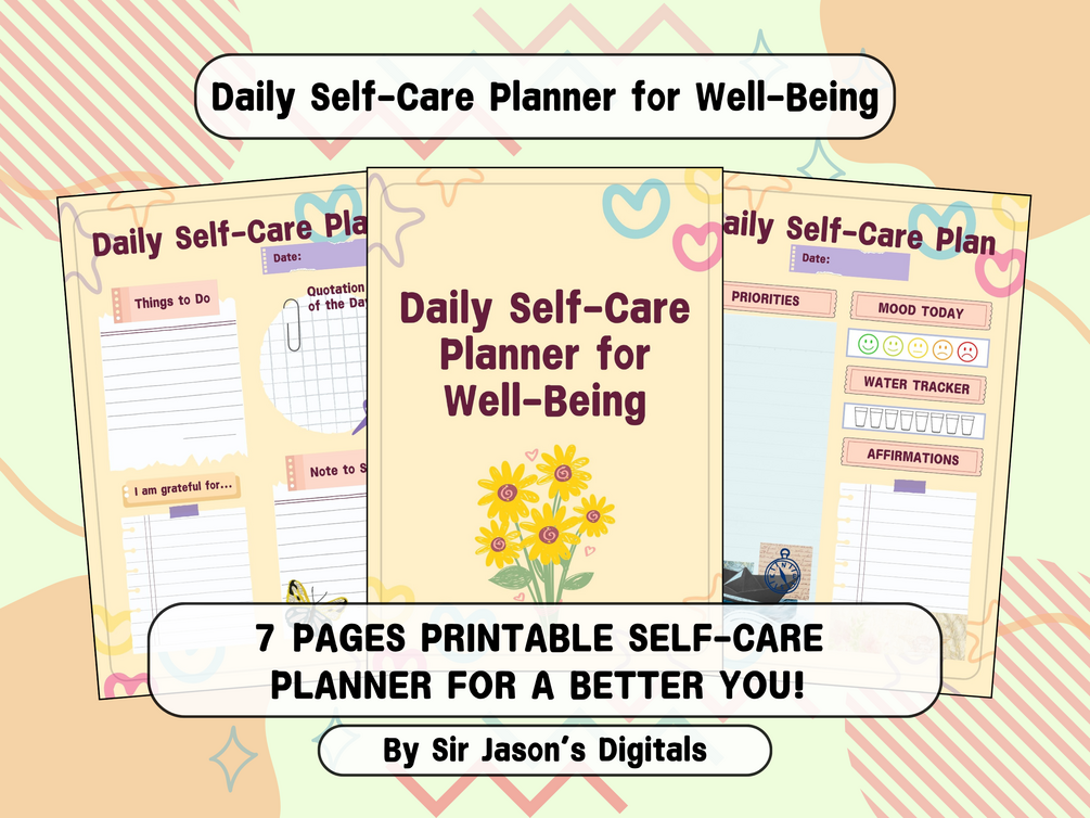 Daily Self-care Planner 1