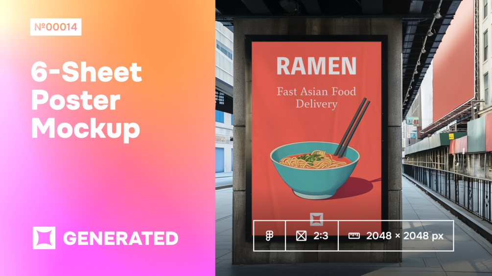 GENERATED - 6-Sheet Posters Mockup for Figma - 00014 - 2:3