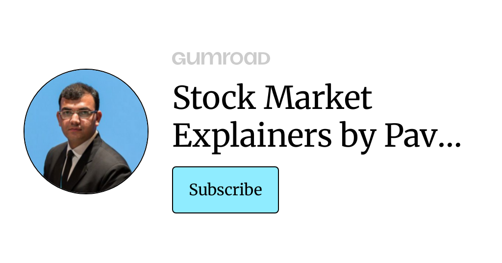 Stock Market Explainers by Pavan Charak