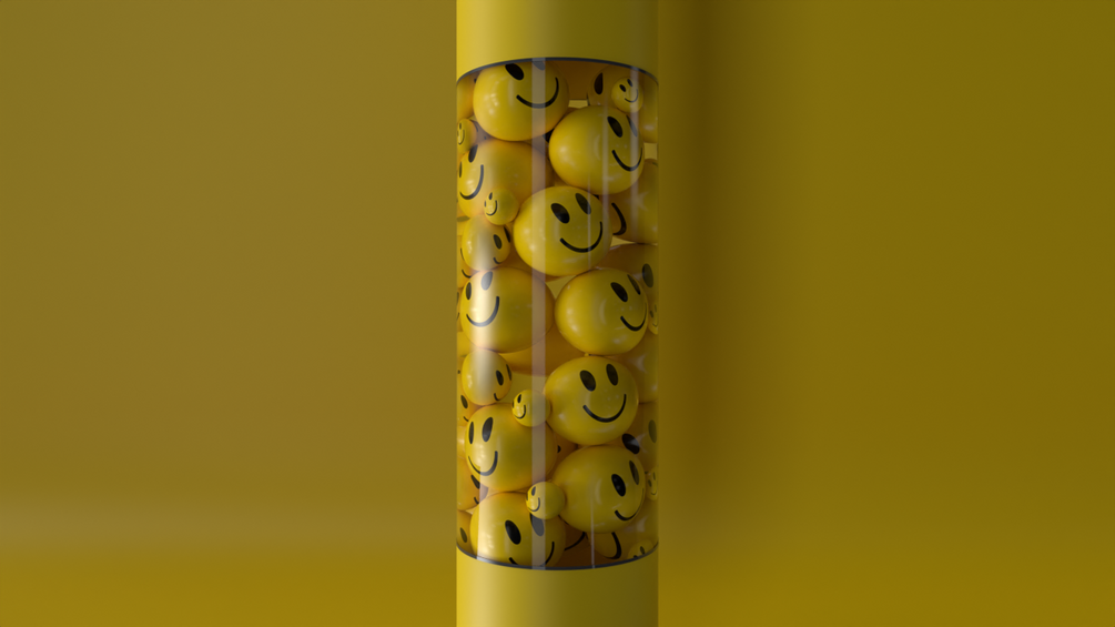 Smiley Faces 3D Live Wallpaper (Fun HD Animation)