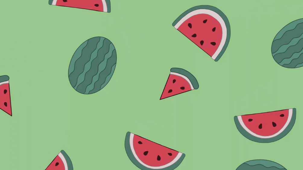 Moving Watermelon Wallpaper