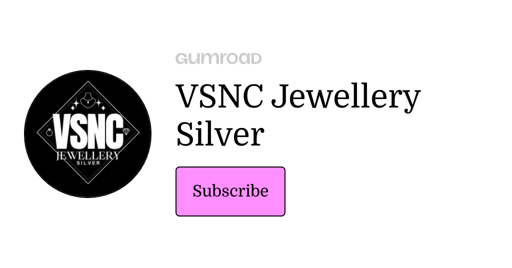 VSNC Jewellery Silver