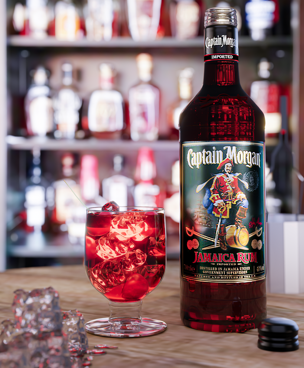 [Captain Morgan Jamaica and Drink]