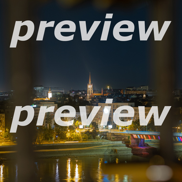 (2 computer wallpapers, 1 phone wallpaper) Novi Sad at Night!
