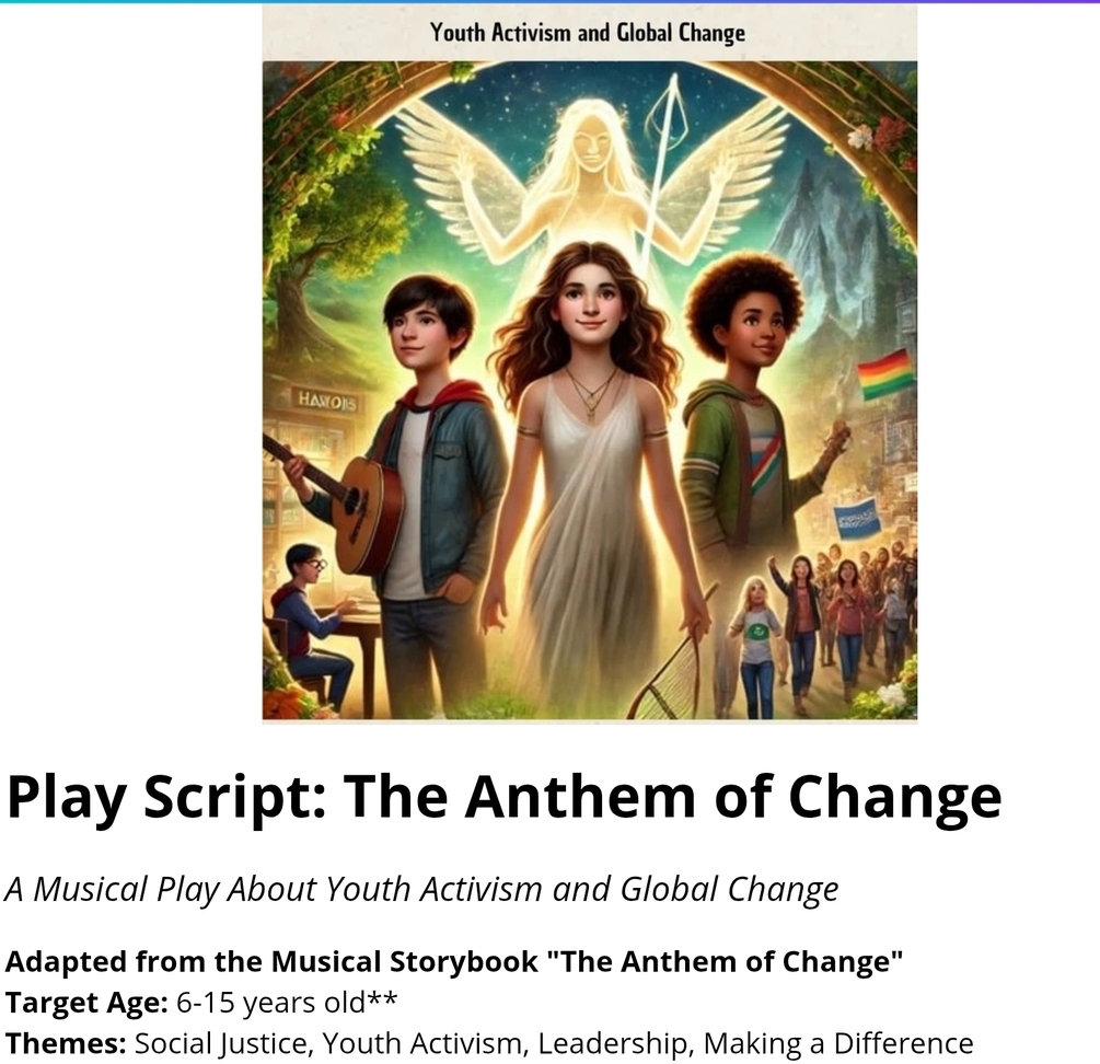 PLAY SCRIPT "THE ANTHEM OF CHANGE