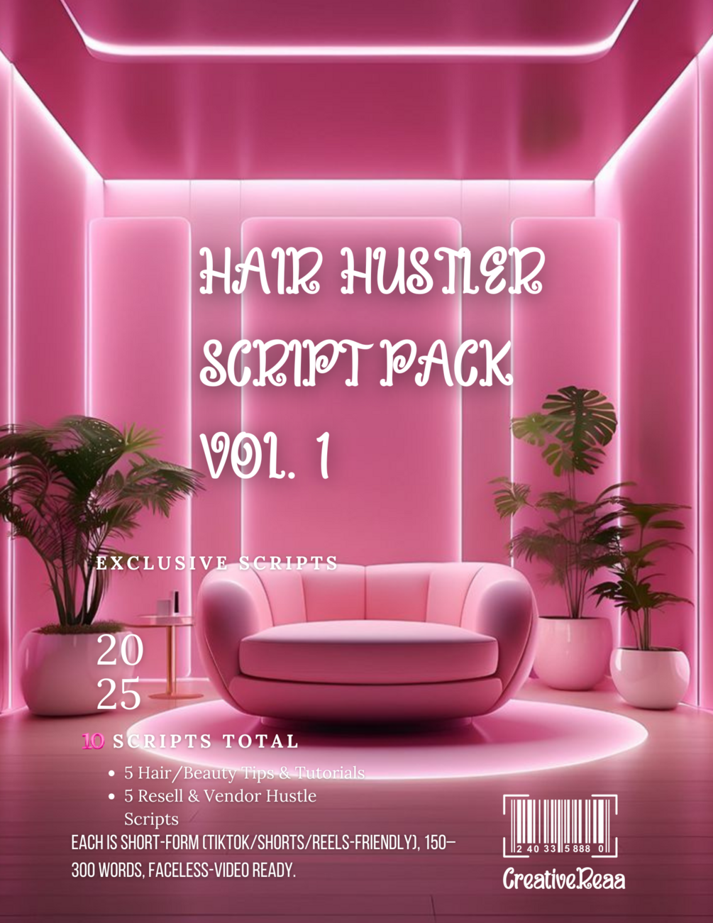 Hair Hustler Script Pack — 10 Ready-To-Use Scripts for Hair, Beauty ...