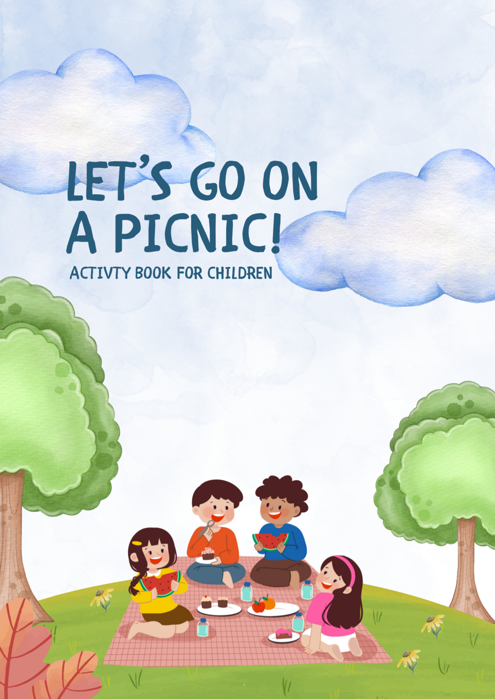 [BUTTERPIX] LET'S GO ON A PICNIC! ACTIVITY BOOK