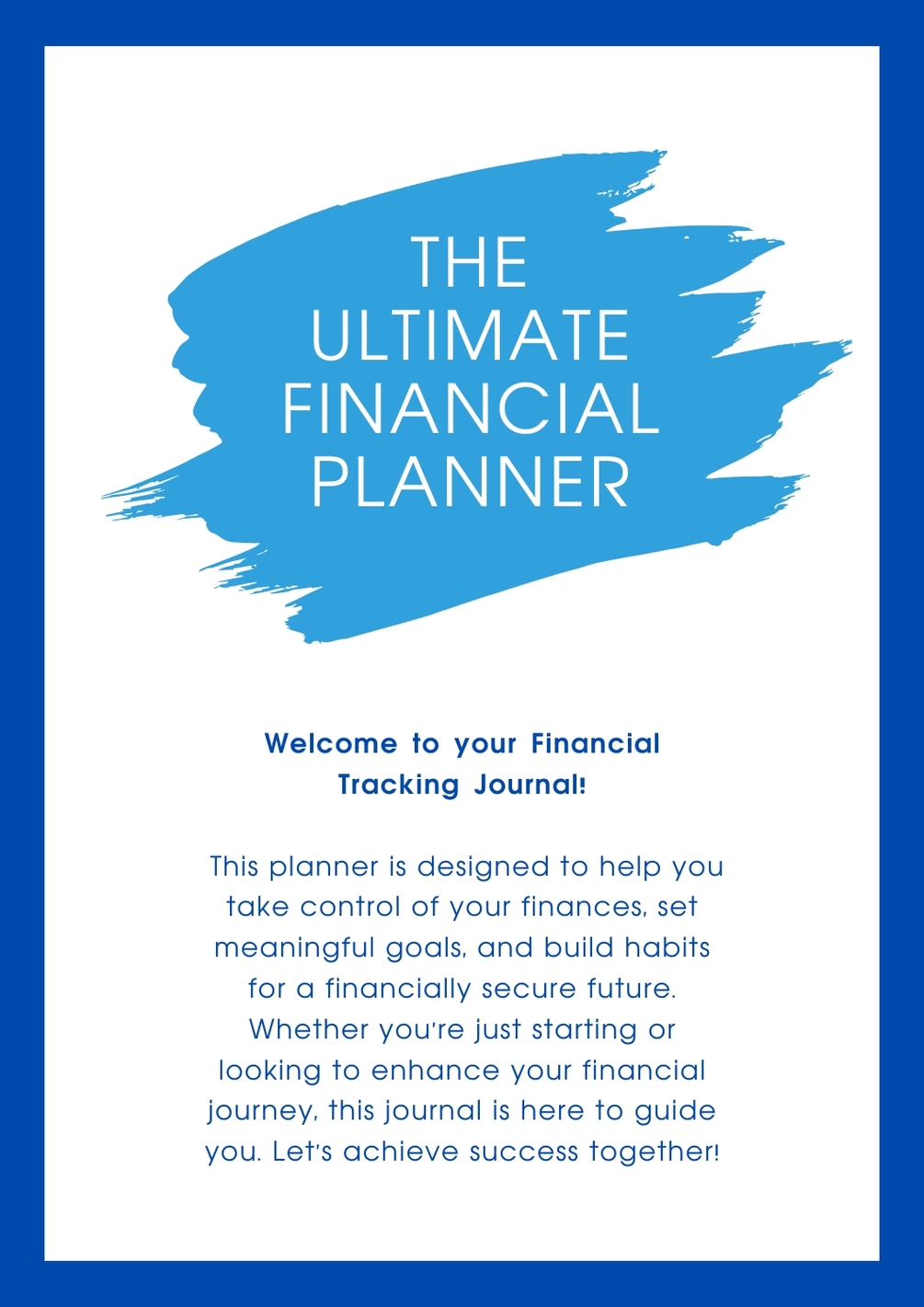 The Ultimate Financial Planner – Your Tool for Budgeting Success ...