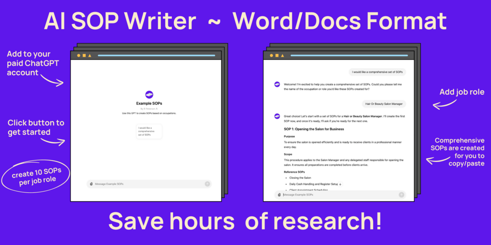 AI SOP Writer