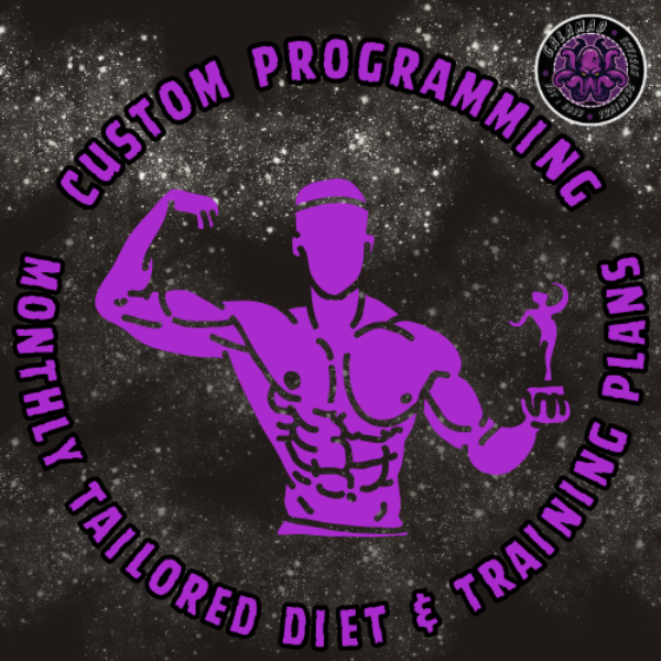 The Total Package: Custom Tailored Monthly Diet and Training Programs