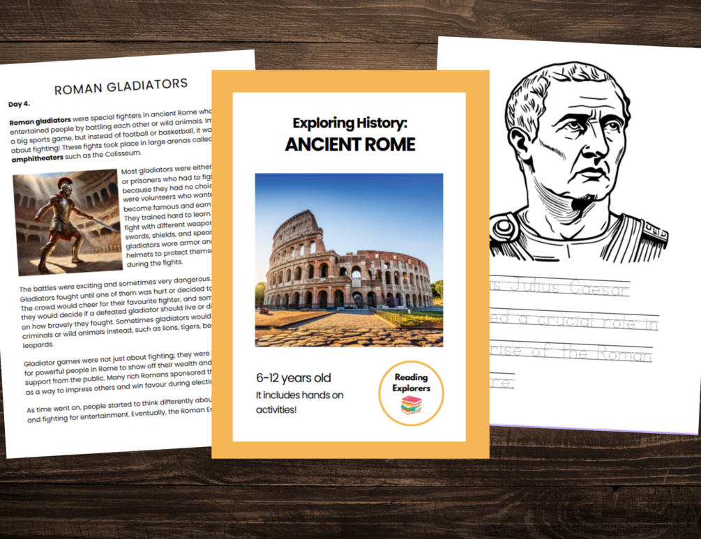 Ancient Rome | History Unit Study | Hands-on | 6-12 years old | Family ...