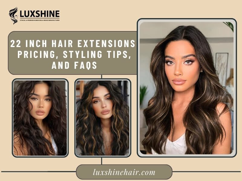 Luxshine Hair’s 22 Inch Vietnamese Hair Extensions: Beauty Guaranteed