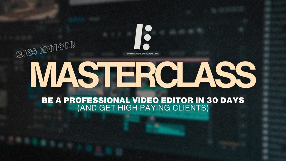 NEW! Editor Masterclass 2025