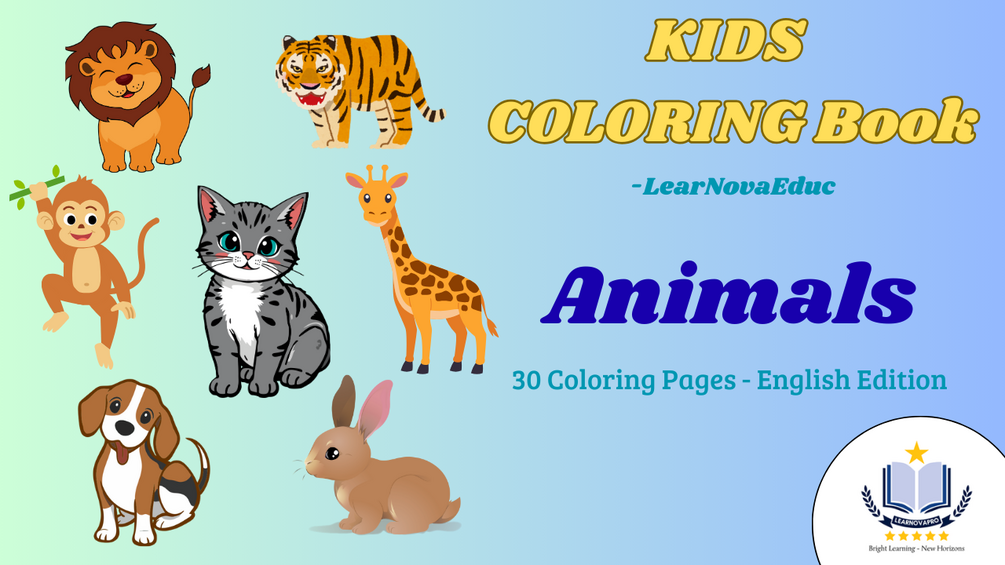 Animal Coloring Book for Kids