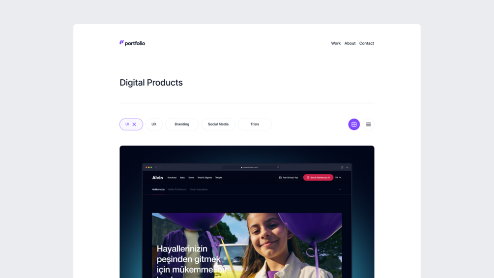 Frameforge / Portfolio Theme V1
