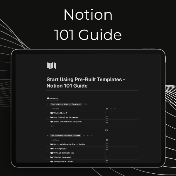 Organized Life | Notion Starter Bundle