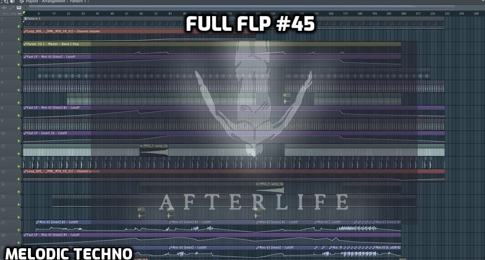 [ Melodic techno] Fl studio FUll FLP #45
