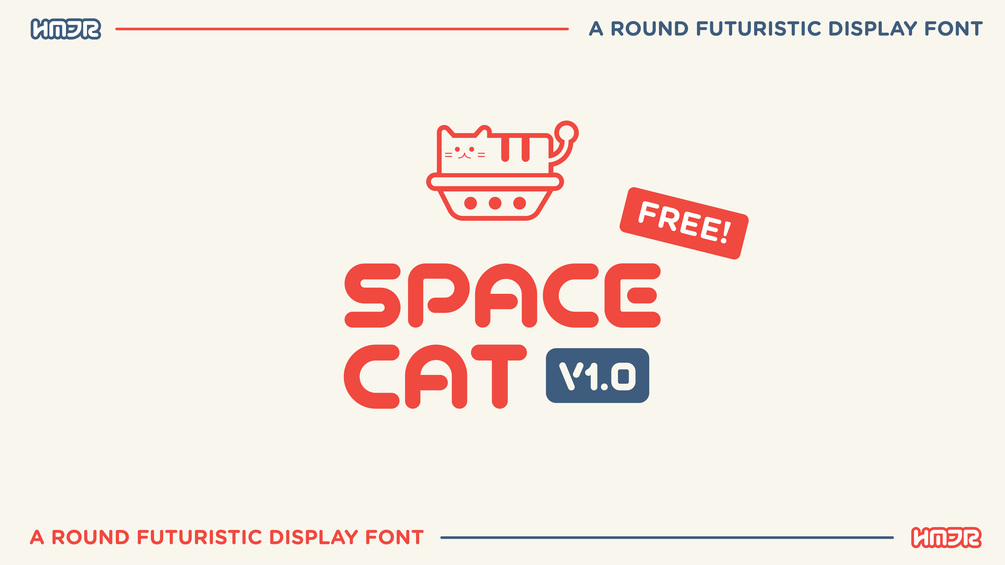 Space Cat Display Font (V1.0)