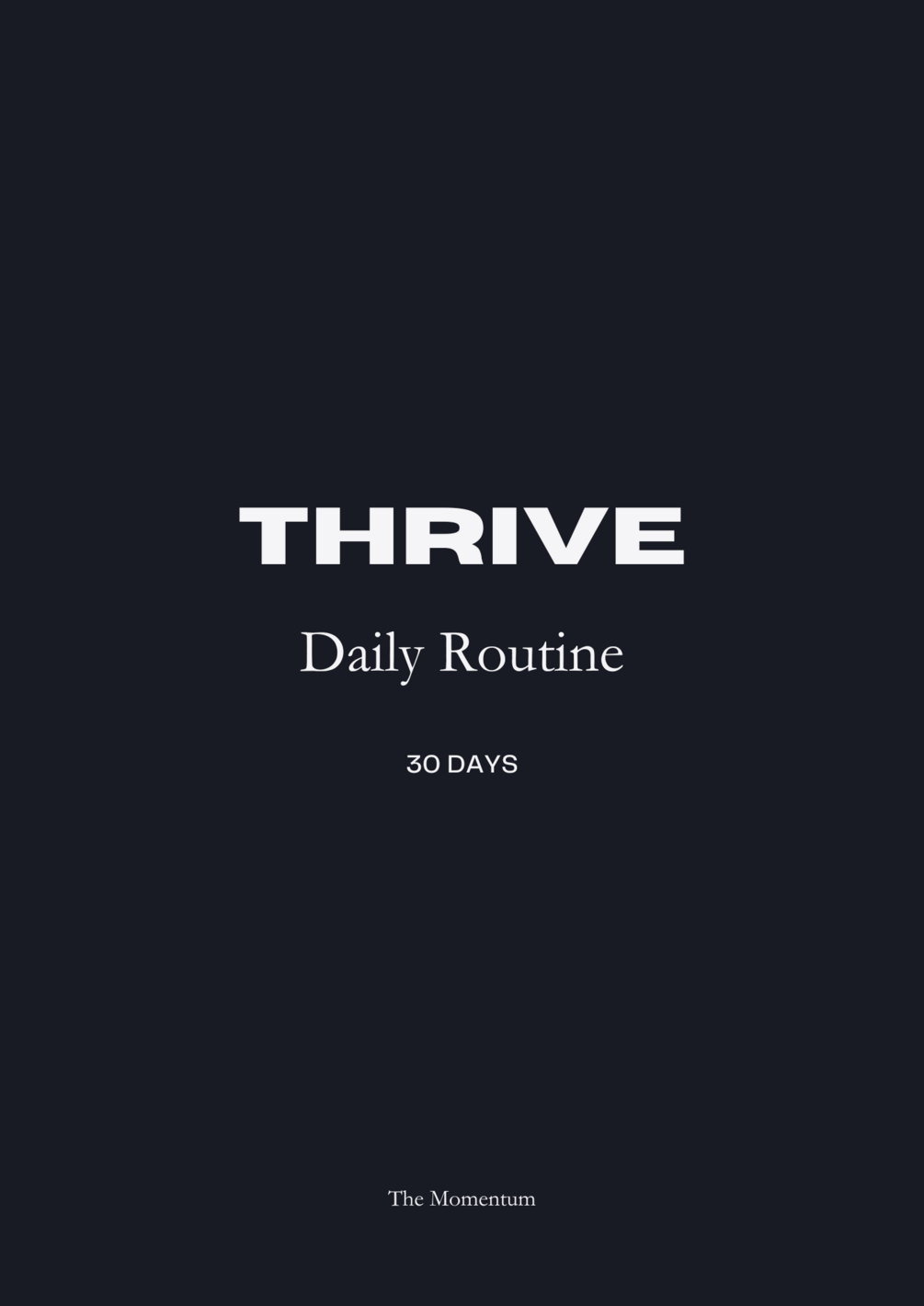 THRIVE