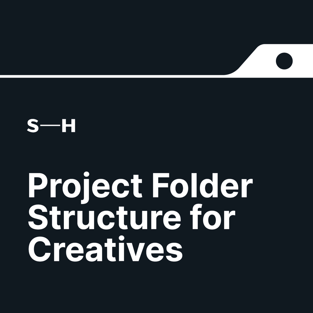 Project Folder Structure For Creatives