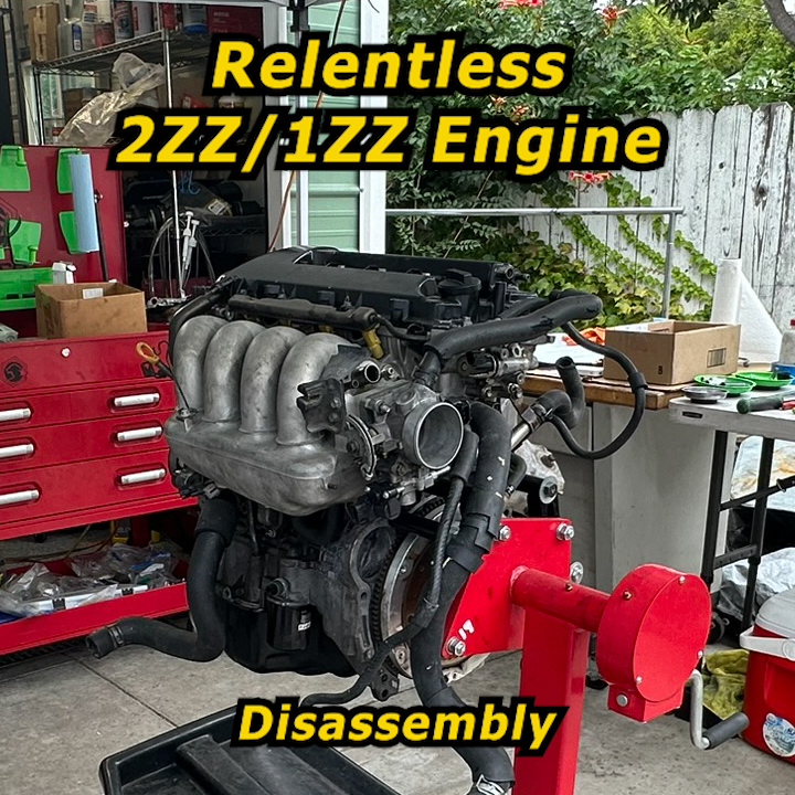 Toyota 2ZZ / 1ZZ Engine Course Day 1 - Disassembly